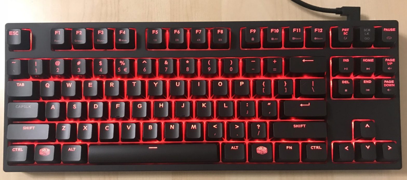 Cooler Master Masterkeys Pro S Mechanical Keyboard Review | High Ground ...