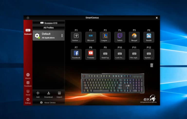 Genius Scorpion K10 Gaming Keyboard Review | High Ground Gaming