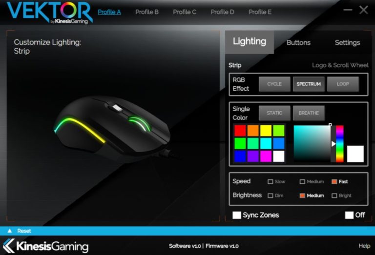Kinesis Vektor RGB Gaming Mouse Review | High Ground Gaming