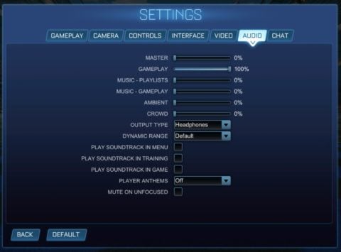 Best Rocket League Settings for PC & Console | High Ground Gaming
