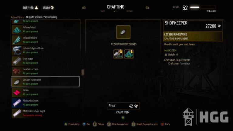 Best Runestones in The Witcher 3: Wild Hunt | High Ground Gaming