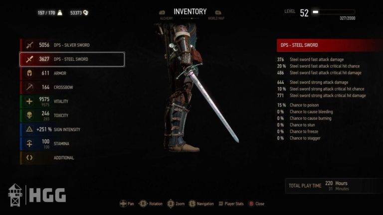 The Witcher 3 Best Steel Swords Guide | High Ground Gaming