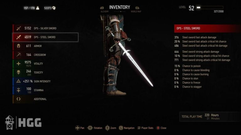 The Witcher 3 Best Steel Swords Guide | High Ground Gaming
