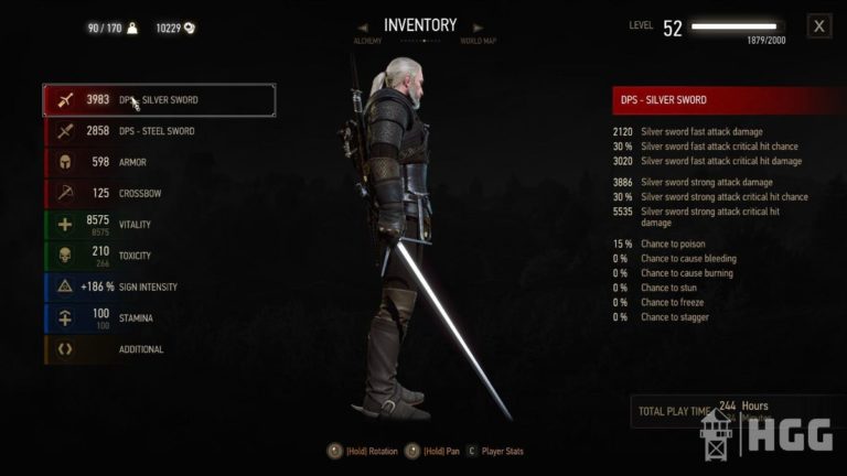 The Witcher 3: Viper School Gear Guide | High Ground Gaming