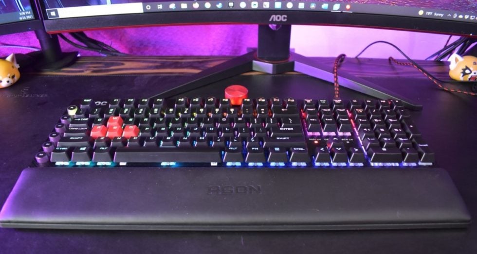 AOC AGK700 Mechanical Gaming Keyboard Review | High Ground Gaming