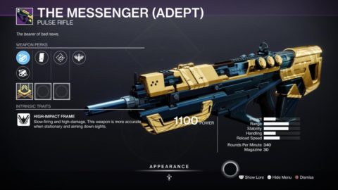 Destiny 2 | Everything You Need to Know About Adept Mods and Weapons ...