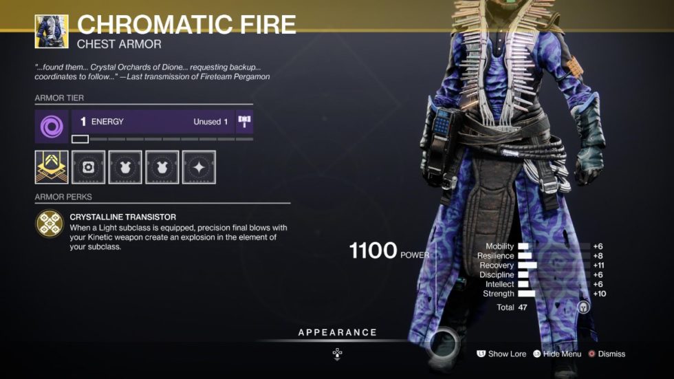 Chromatic fire destiny 2 - somekesil