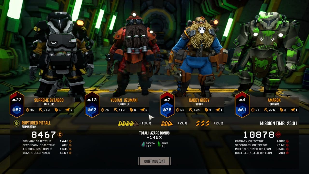 Deep Rock Galactic: Best Co-Op Class and Best Solo Class | HGG