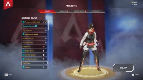 Apex Legends: All Legendary Wraith Skins, Ranked Worst to Best | High ...