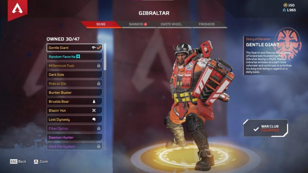 Apex Legends: Gibraltar Legendary Skins, Ranked Worst to Best | High ...