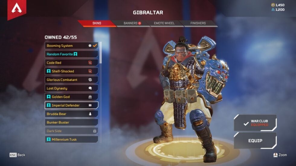 Apex Legends: Gibraltar Legendary Skins, Ranked Worst to Best | High ...