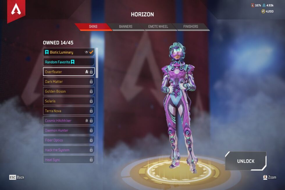 Best Horizon Skins: Apex Legends, Legendary Skins Ranked | HGG