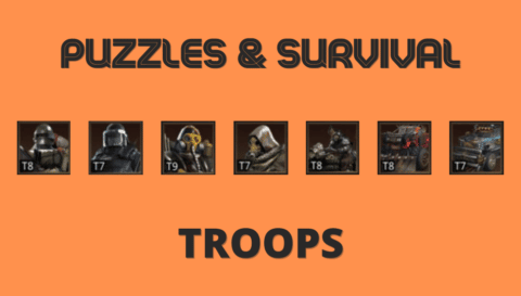 Puzzles & Survival Troops Guide | High Ground Gaming