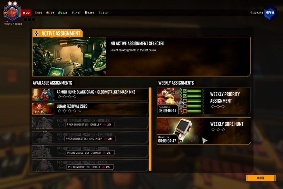 Deep Rock Galactic: The Assignment Board, Explained | High Ground Gaming