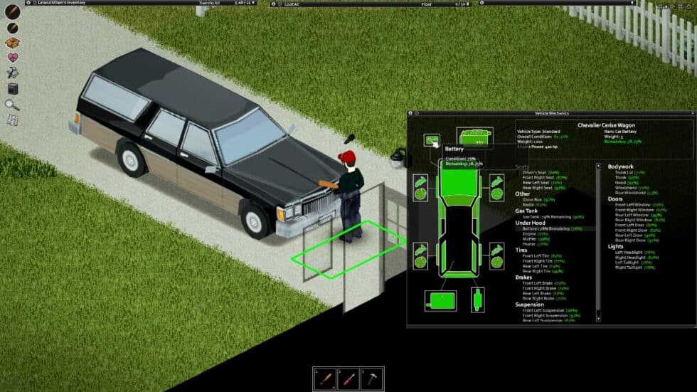 How to Hotwire a Car in Project Zomboid