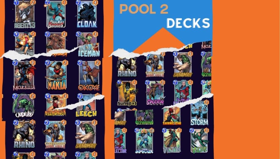 The Best Pool 2 Decks in Marvel Snap