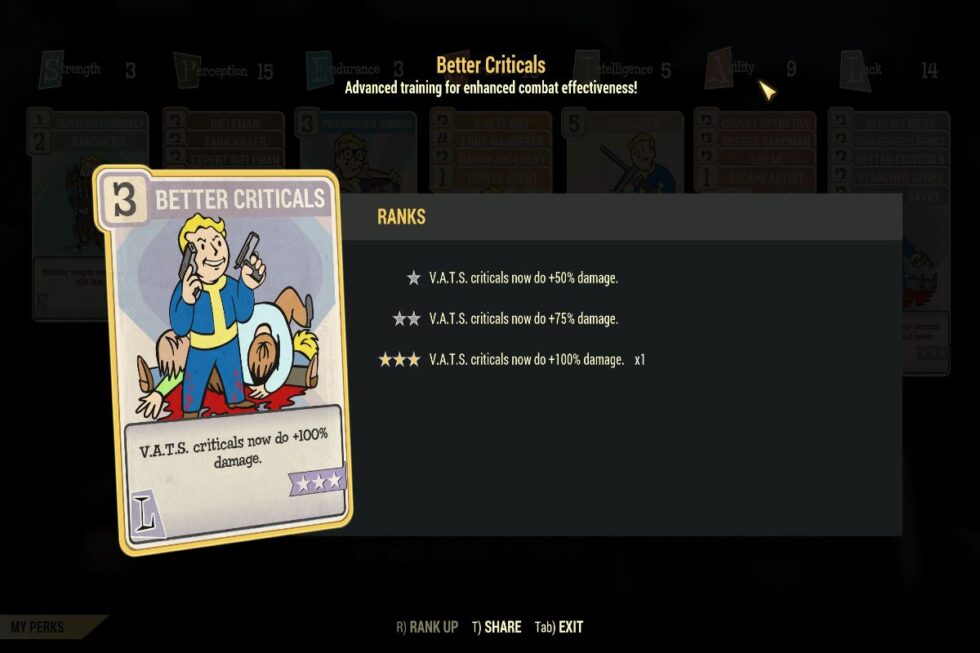 The 20 Best Perk Cards in Fallout 76, Ranked | High Ground Gaming