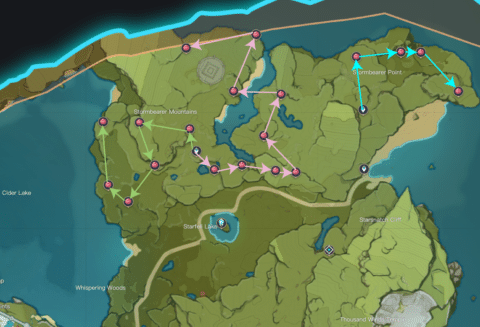 Valberry Locations in Genshin Impact