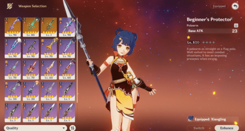 Best Weapons for Xiangling in Genshin Impact, Ranked