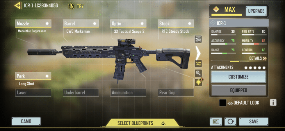 CoD Mobile: Best ICR-1 Loadout