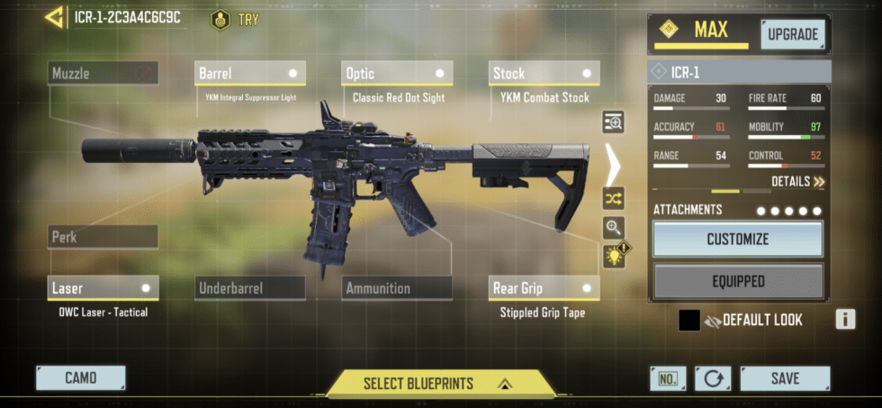 CoD Mobile: Best ICR-1 Loadout
