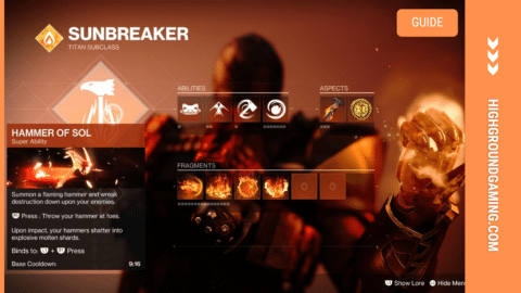 Destiny 2: Best Titan Solar 3.0 Builds | High Ground Gaming