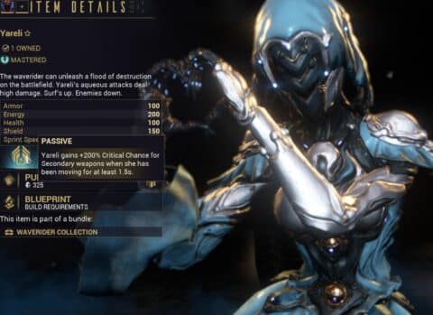 Warframe Guide: The Best Yareli Build | HGG