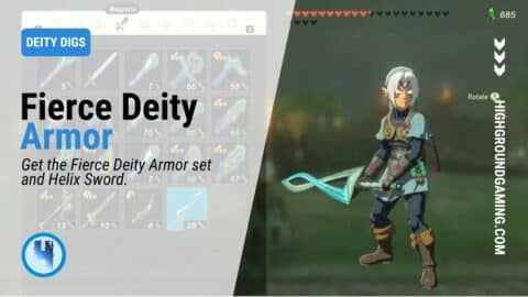 How to Get the Fierce Deity Armor Set in Tears of the Kingdom