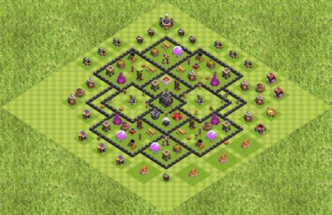 Clash of Clans: Best Base Layouts for Town Hall Level 9