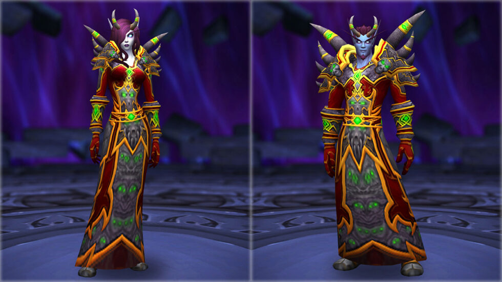 WoW Dragonflight: The 15 Best Warlock Transmog Sets