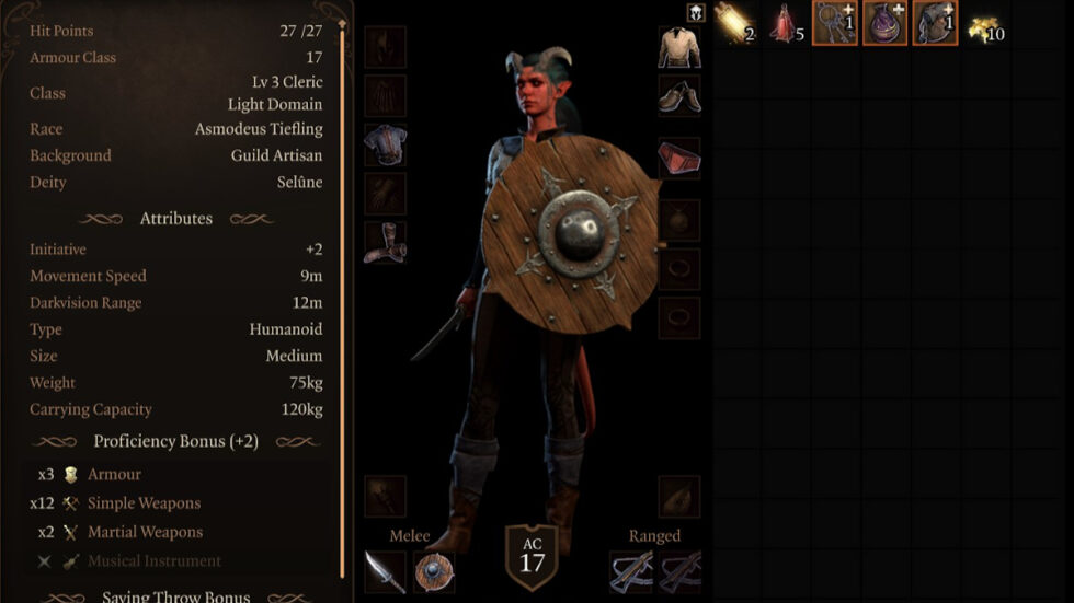 Baldur's Gate 3: Light Domain Cleric Build Guide