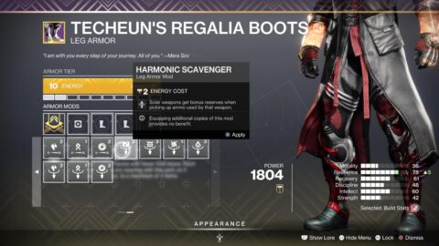 Destiny 2: All Armor Mods and Armor Charge Analyzed