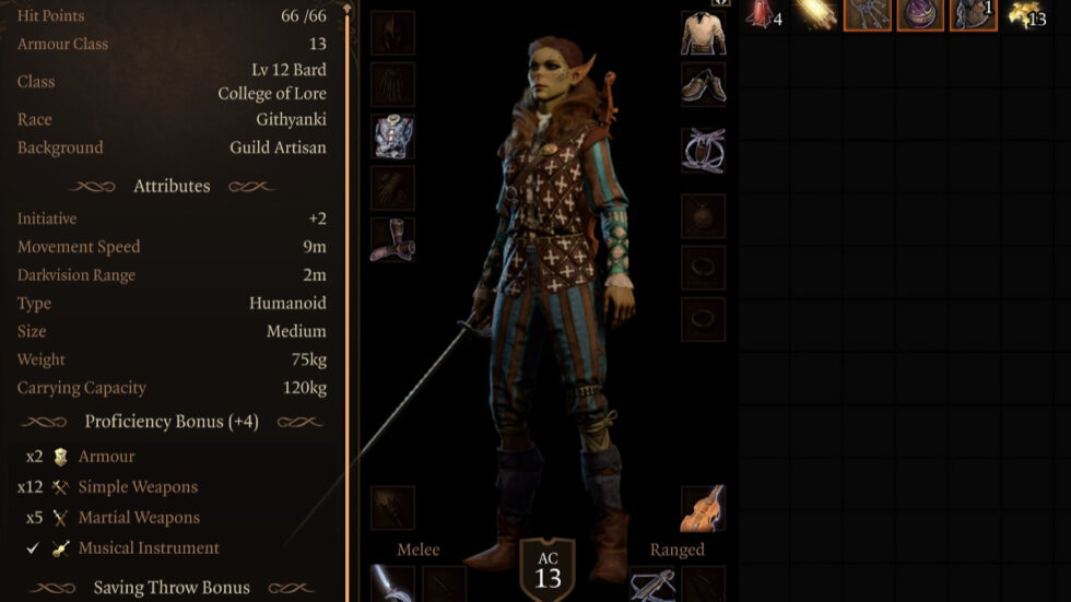 Baldur's Gate 3: College of Lore Bard Build Guide