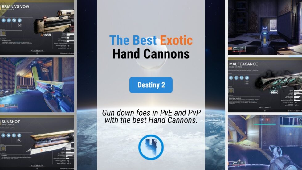 Destiny 2: Best Exotic Hand Cannon, Ranked (PvE & PvP)