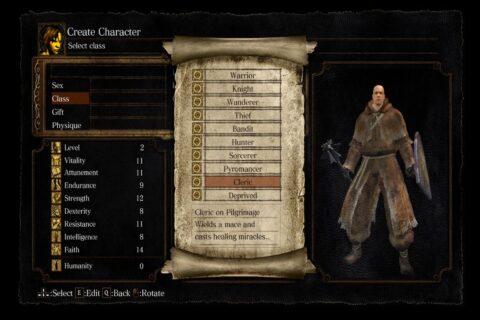 Dark Souls Remastered - Best Beginner Class & Build