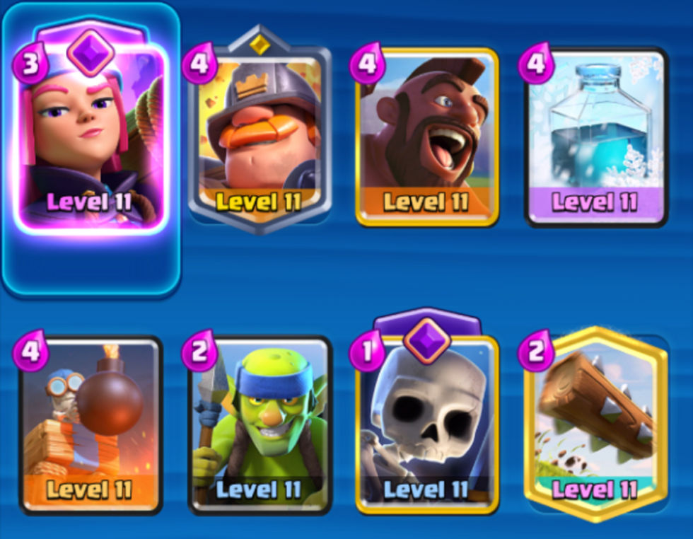 Clash Royale: Best Deck for Arena 17 (Royal Crypt)