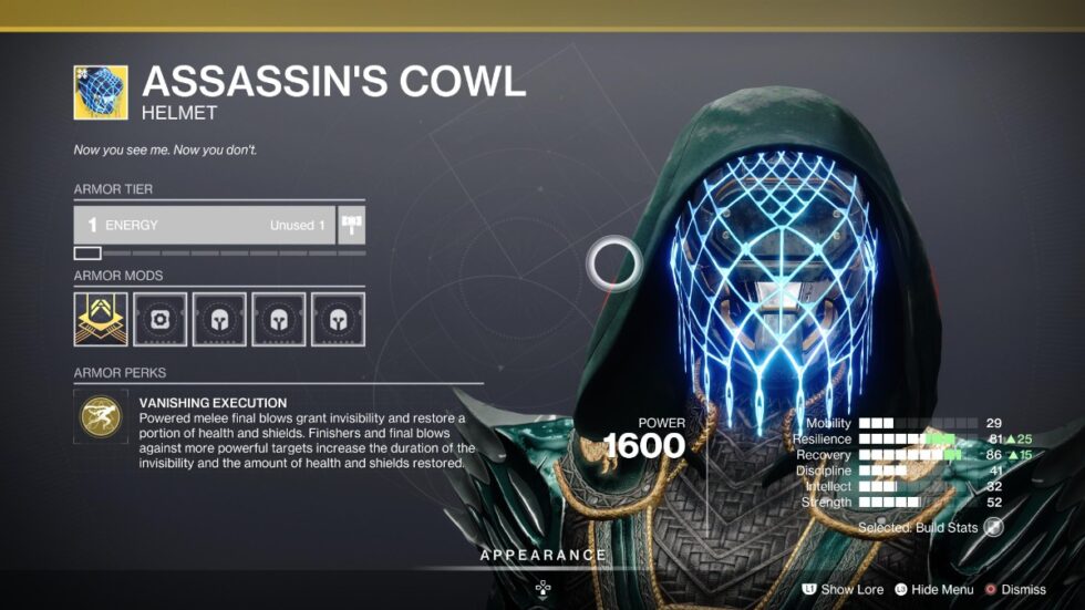 Destiny 2: Best Void Hunter Build for PvE & PvP