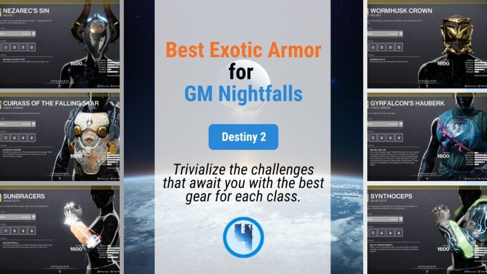 Destiny 2: Best Exotic Armor for GM Nightfalls