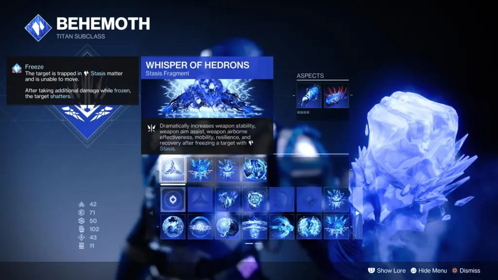 Destiny 2: HoarFrost-Z Stasis Titan Build Guide | High Ground Gaming